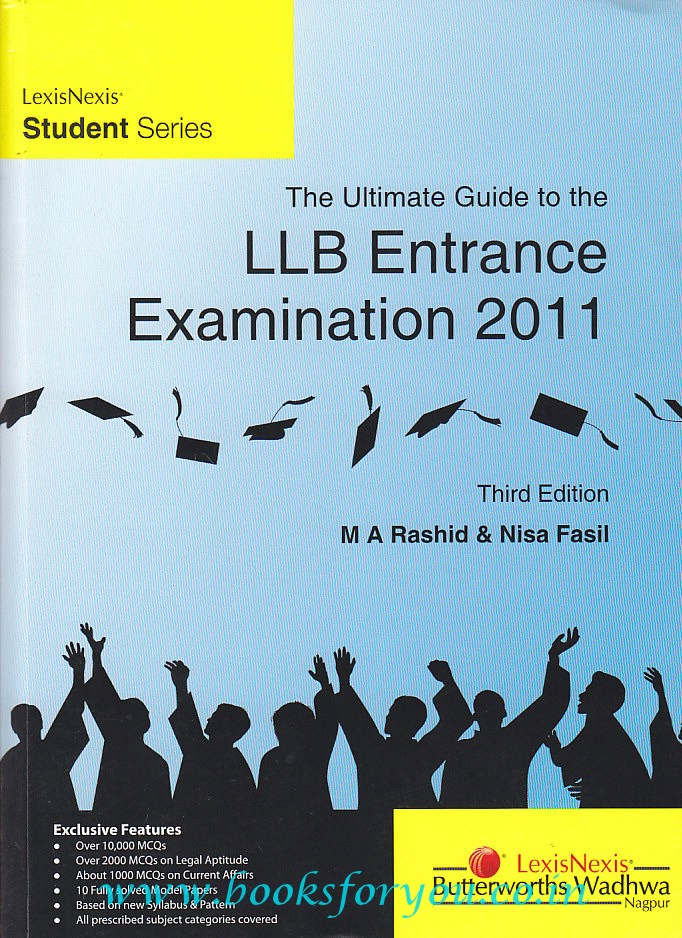 The Ultimate Guide To The LLB Entrance Examination 2011 | Books For You
